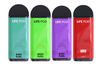 Refil - Life Pod ECO - 8000 Puffs